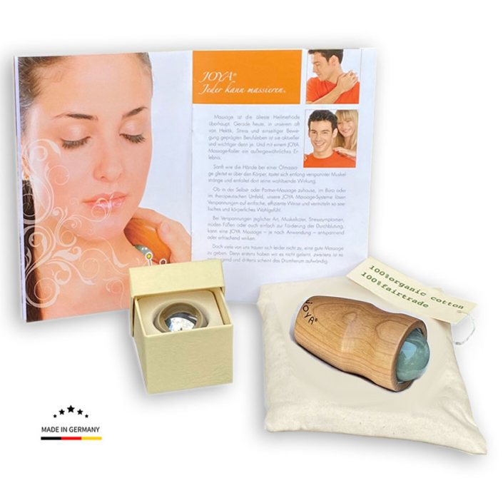 Massageroller aus Holz & Edelsteinen – Deine perfekte Balance
